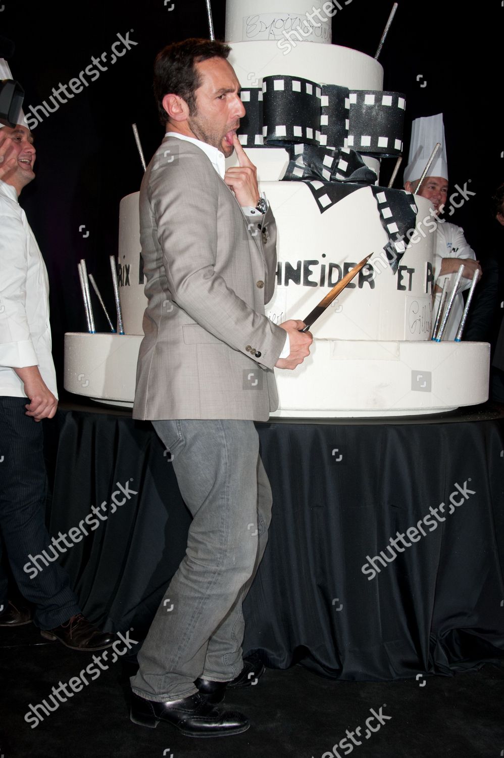 Gilles Lellouche Attends Romy Schneider Patrick Editorial Stock Photo ...