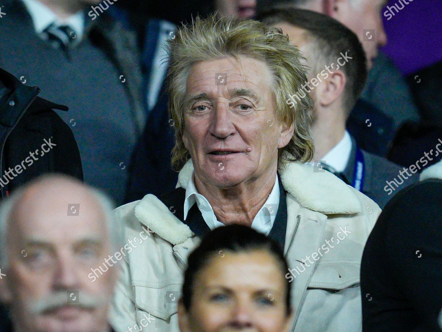 Sir Rod Stewart Directors Box Celtic Editorial Stock Photo - Stock ...