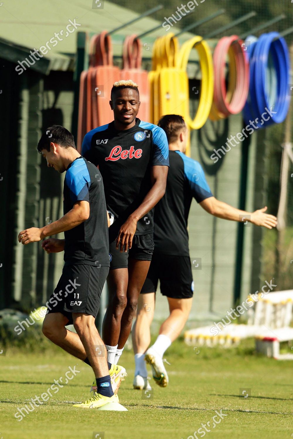 Napolis Victor Osimen C Teammates Attend Editorial Stock Photo - Stock ...