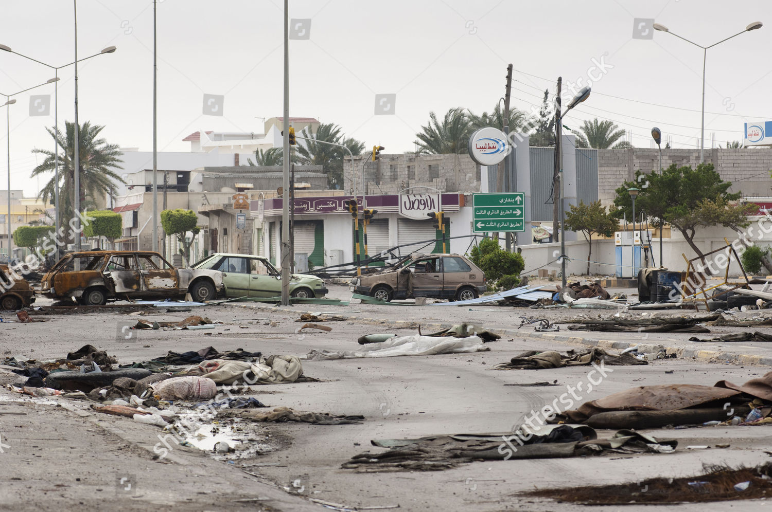 Benghazi Street Misrata One Main Streets Editorial Stock Photo - Stock Image | Shutterstock