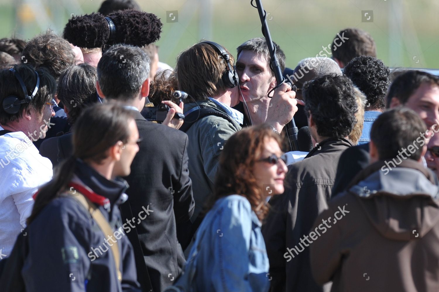 French Cameraman Stephane Taponier French Reporter Editorial Stock ...