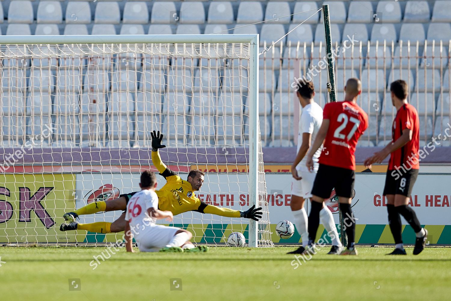 Hamrun Spartans Goalkeeper Henry Bonello L Editorial Stock Photo ...