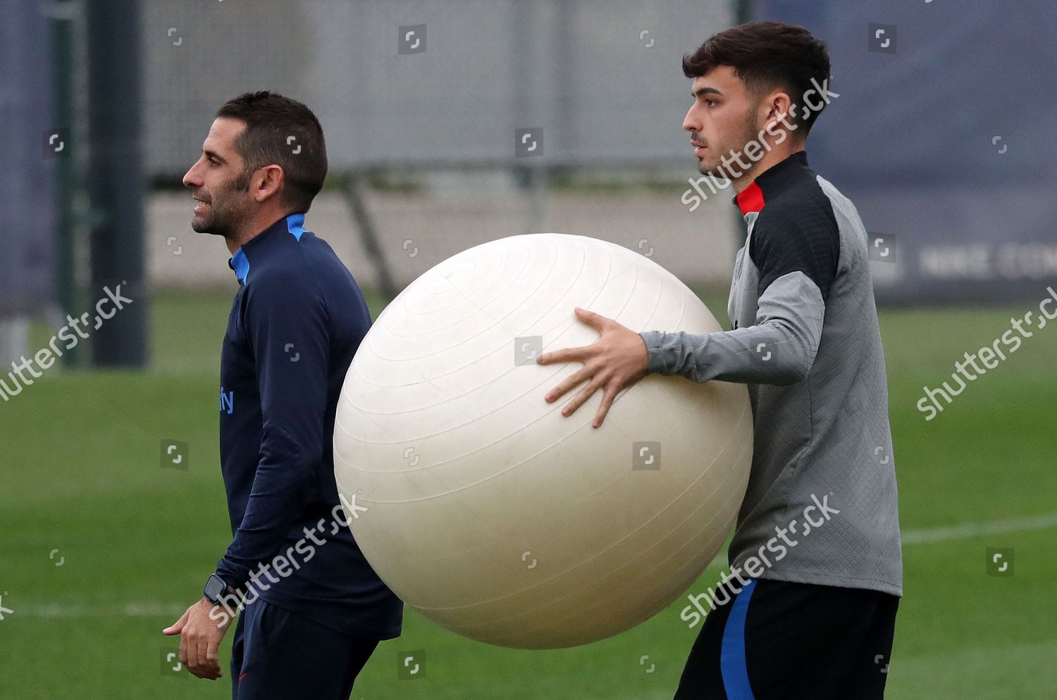 Pedri During Training Before Champions League Editorial Stock Photo ...