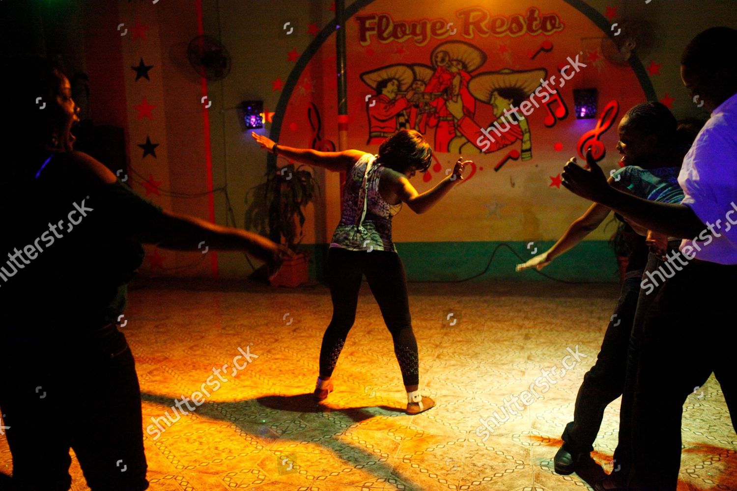 Young People Dancing Club Floy On Editorial Stock Photo - Stock Image ...