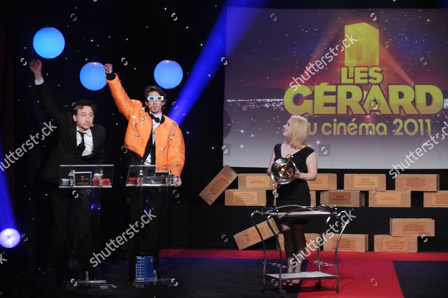 Tv Presenters Frederic Royer L Arnaud Editorial Stock Photo - Stock ...