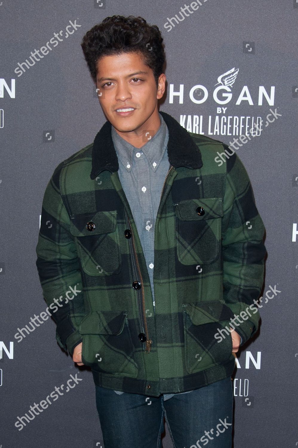 Bruno Mars Attends Hogan By Karl Editorial Stock Photo - Stock Image ...