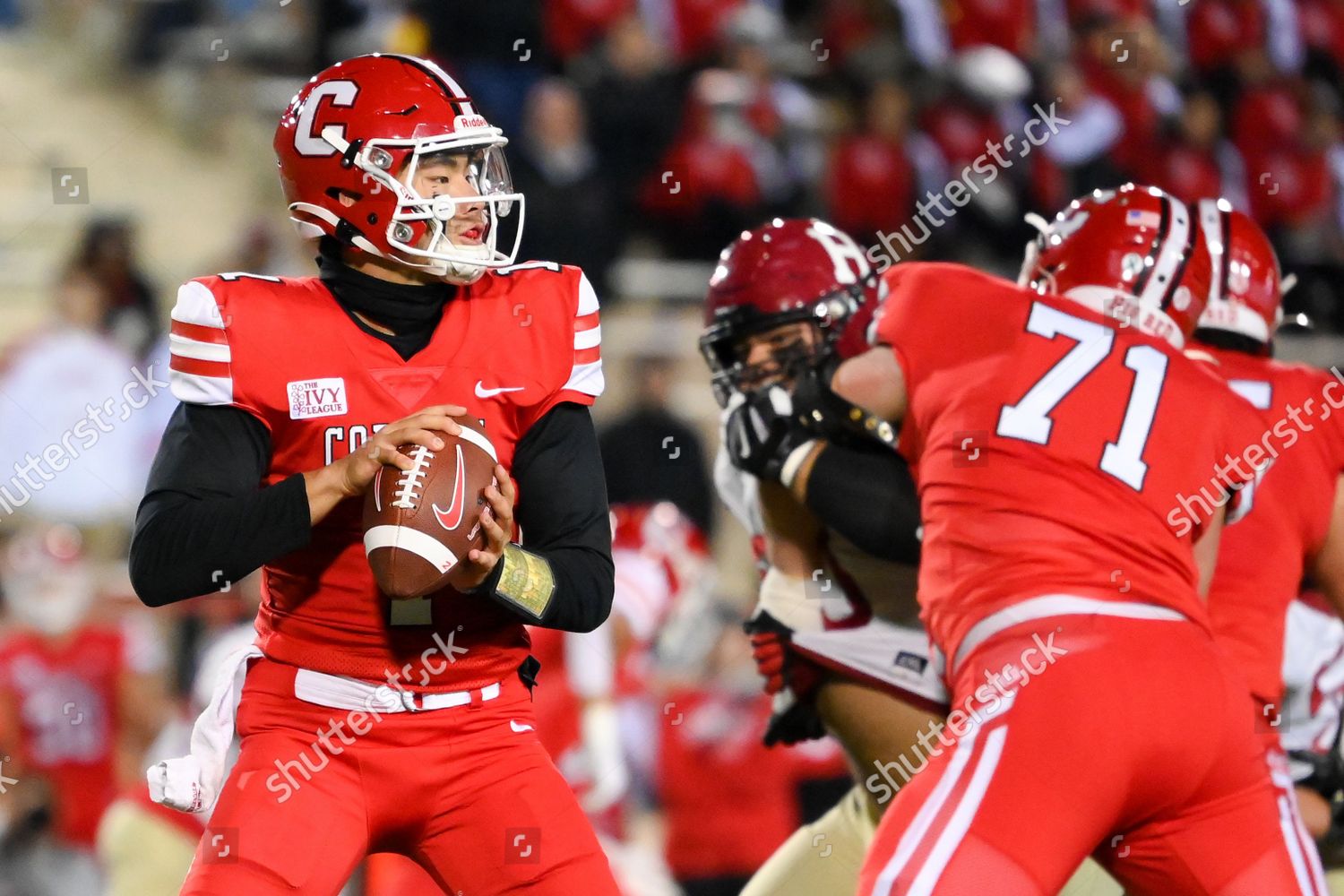 Cornell Big Red Quarterback Jameson Wang Editorial Stock Photo - Stock Image | Shutterstock