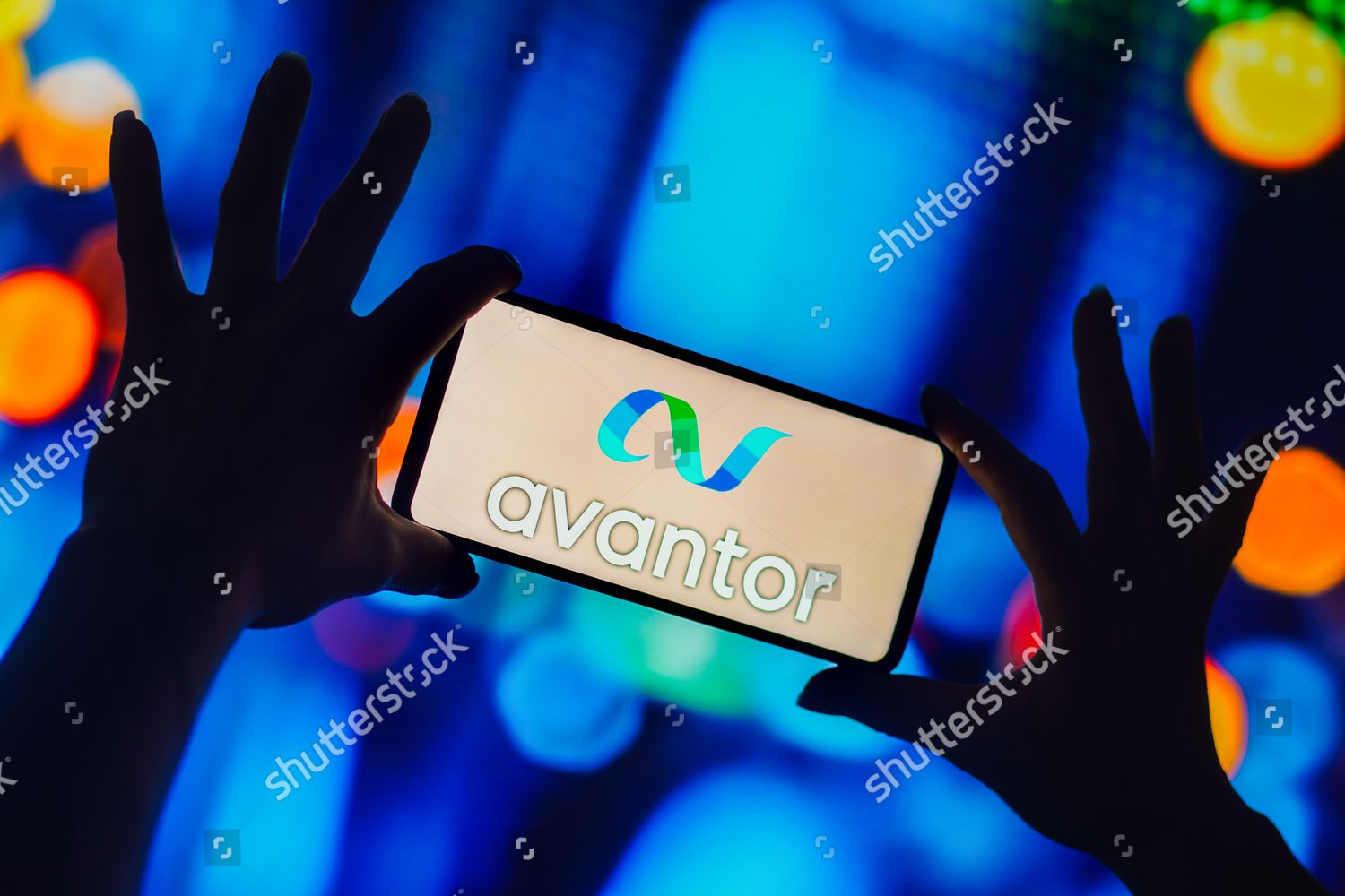 This Photo Illustration Avantor Inc Logo Editorial Stock Photo - Stock ...