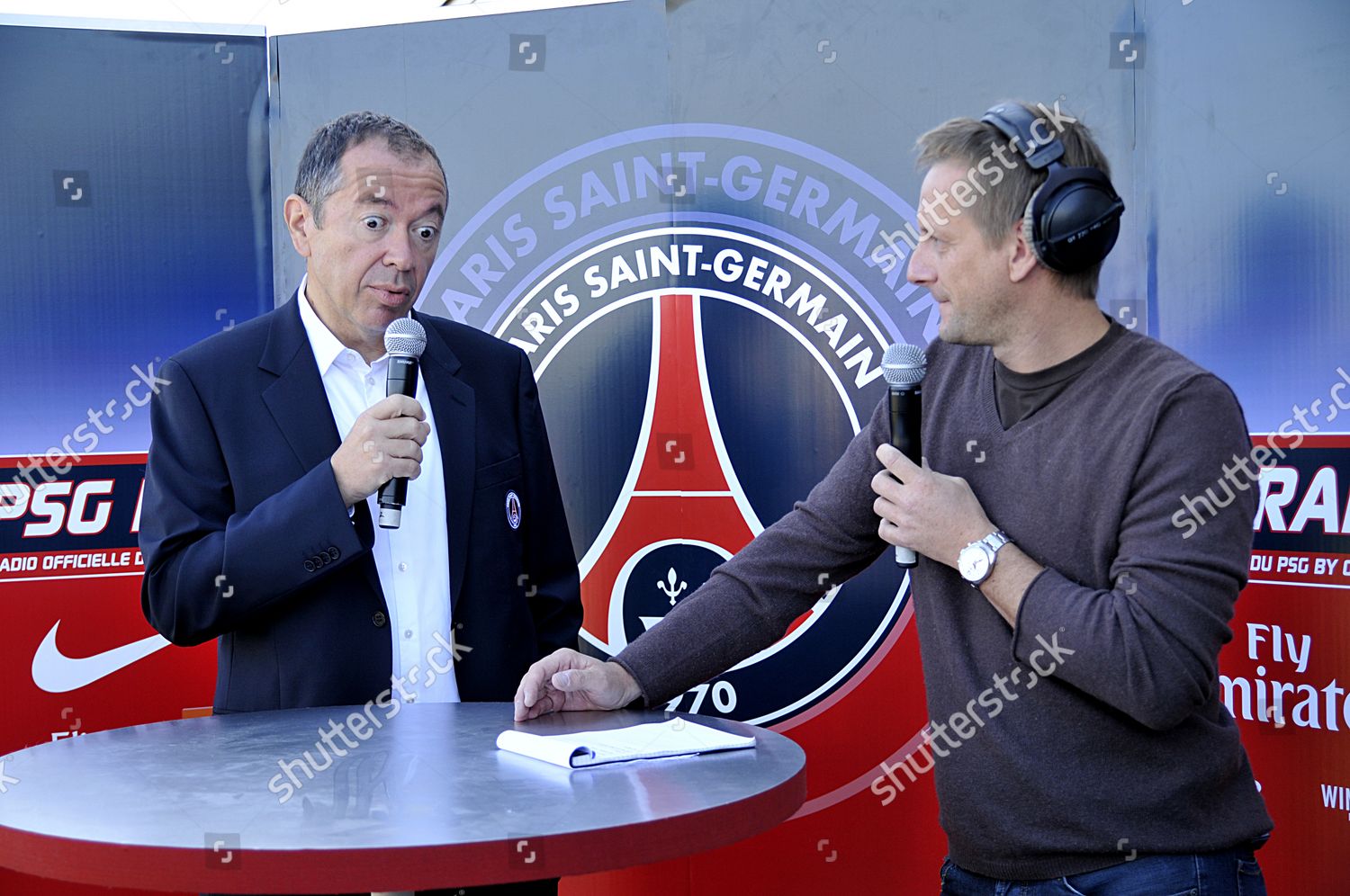 Paris Saintgermain Psg Football Team President Editorial Stock Photo ...