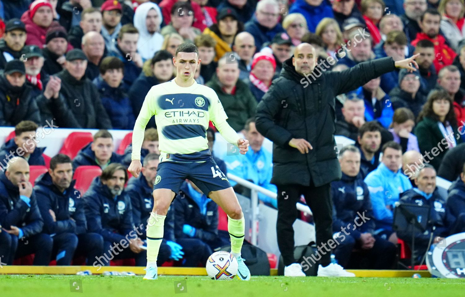 Phil Foden Front Manchester City Manager Editorial Stock Photo - Stock ...