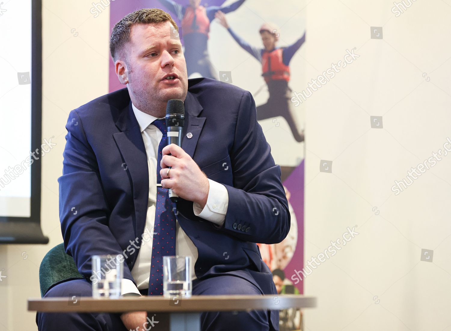 Dr Michael Seeraj Head Edi Charlton Editorial Stock Photo - Stock Image ...
