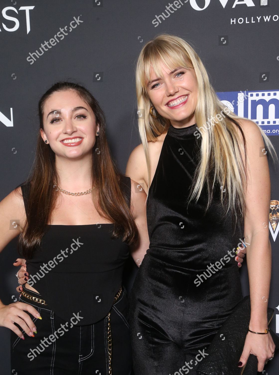 Emmy Janes Julia Sandstrom Screamfest La Editorial Stock Photo - Stock ...