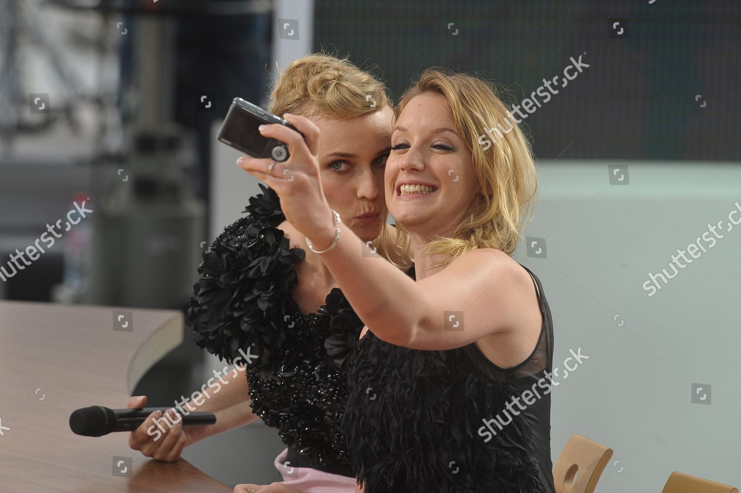 Diane Kruger Ludivine Sagnier During Broadcasting Editorial Stock Photo - Stock Image | Shutterstock