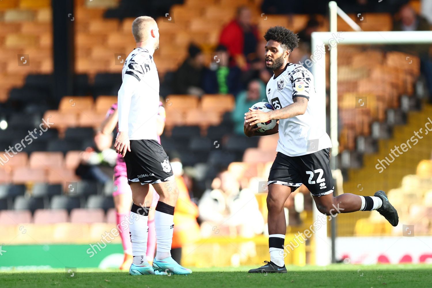 Port Vale Forward Ellis Harrison 22 Editorial Stock Photo - Stock Image ...