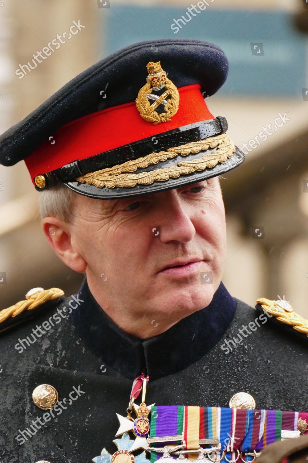 Lord Lieutenants Inspect Troops Rain Freedom Editorial Stock Photo ...