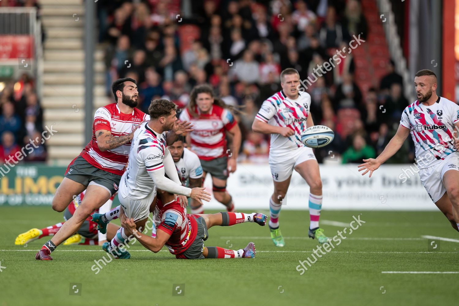 Henry Purdy Bristol Bears Passes Ball Editorial Stock Photo - Stock ...