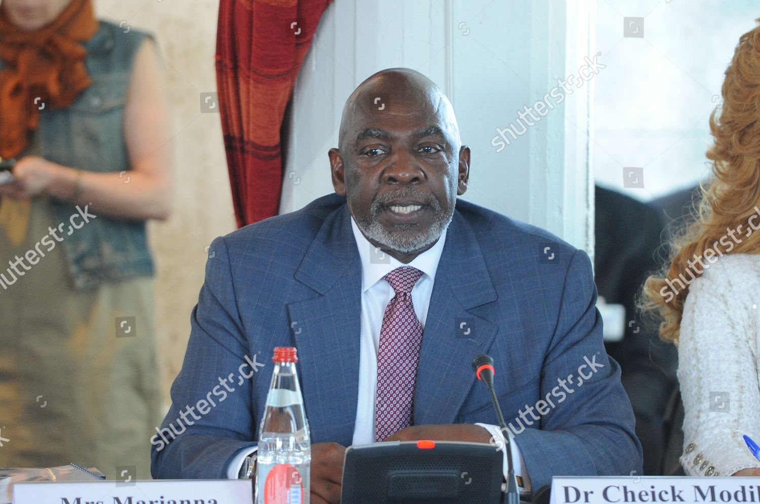 Malis Cheikh Modibo Diarra Attends Meeting Editorial Stock Photo ...
