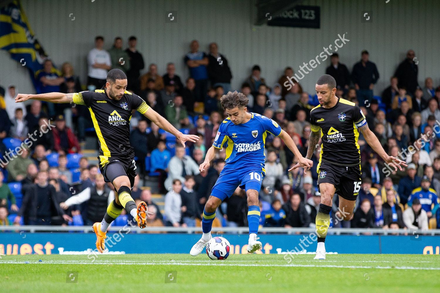 Sutton United Defender Joe Kizzi 22 Editorial Stock Photo - Stock Image ...