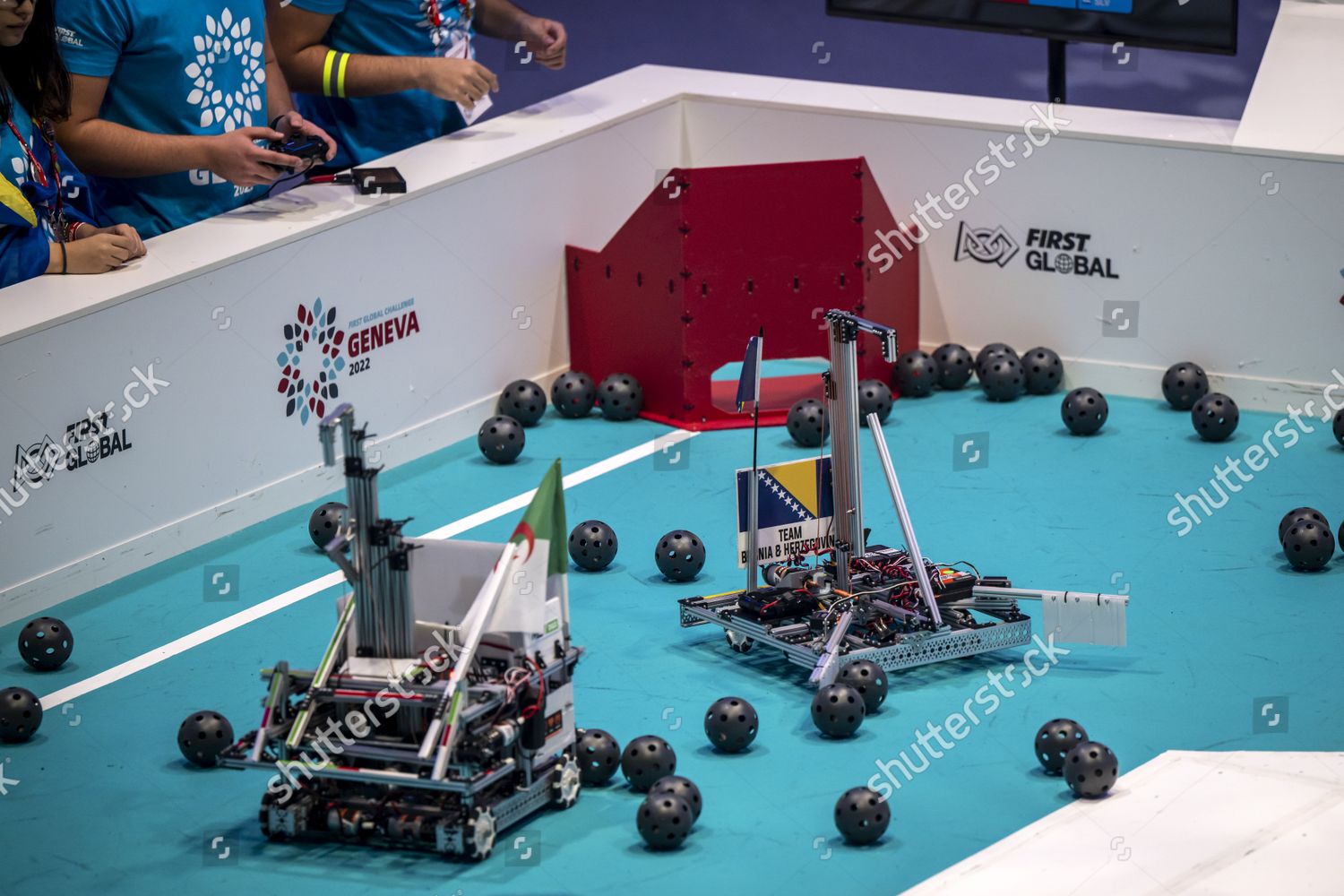 Robots Different Teams Compete During 6th Editorial Stock Photo - Stock ...