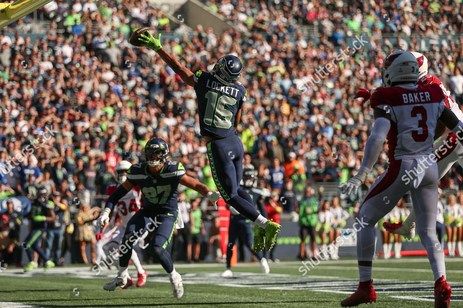 Seattle Seahawks Wide Receiver Tyler Lockett Editorial Stock Photo ...