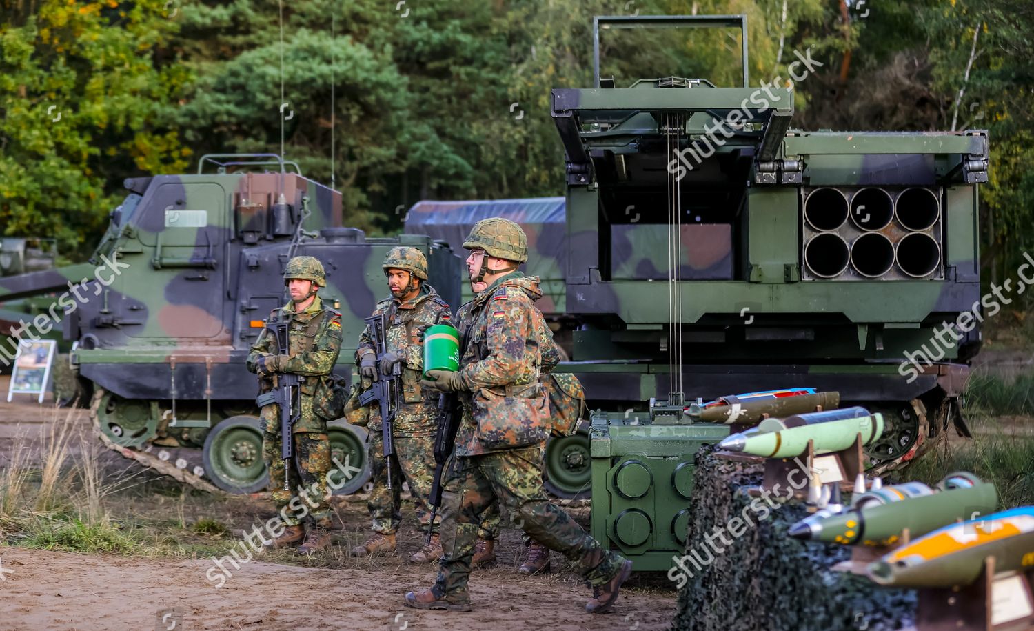 Soldiers Near Mars Ii Rocket Launcher Editorial Stock Photo - Stock ...