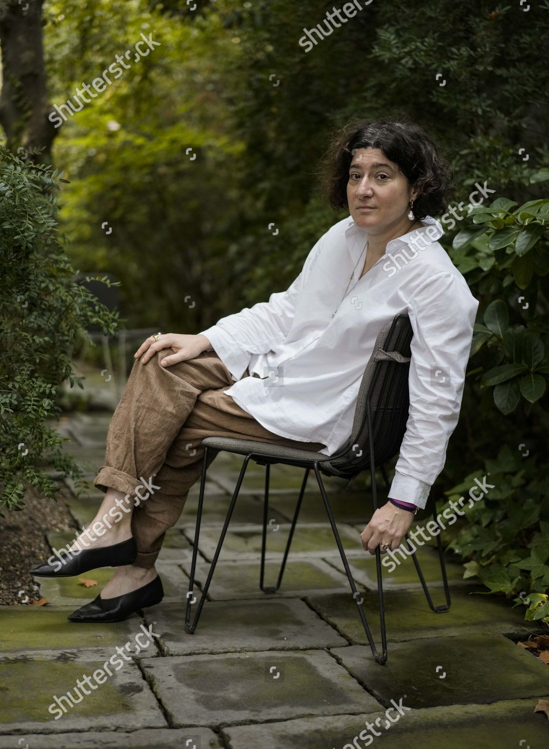 Russian Writer Journalist Maria Stepanova Poses Editorial Stock Photo ...