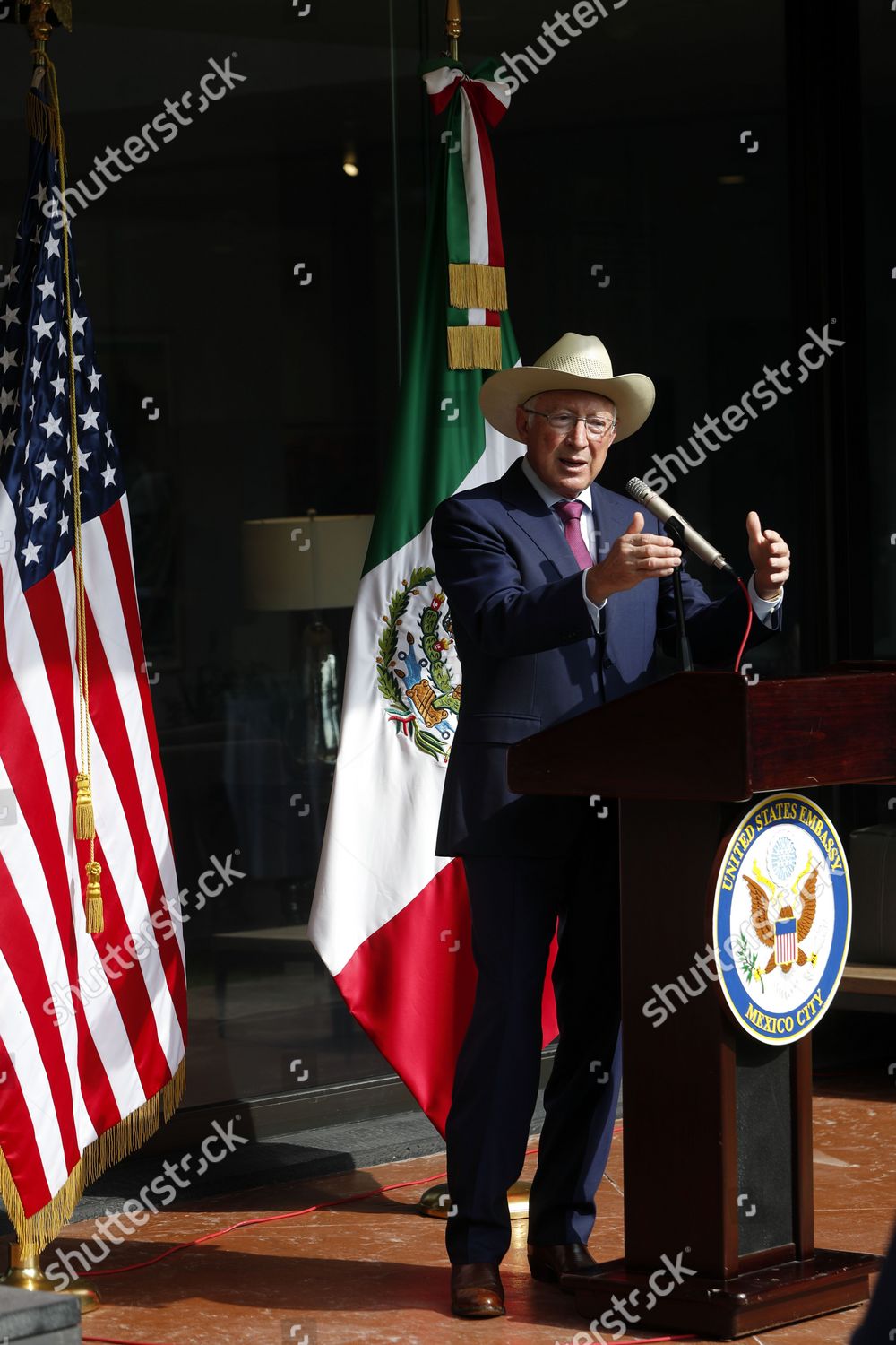 United States Ambassador Mexico Ken Salazar Editorial Stock Photo ...