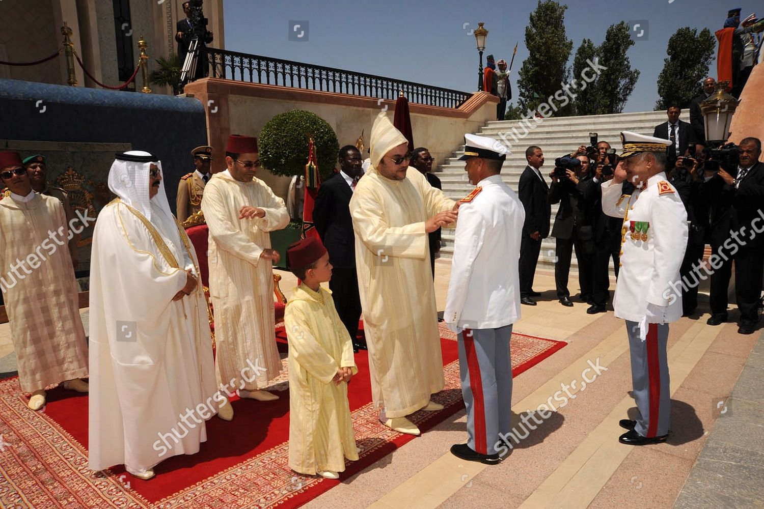 Moroccos King Mohammed Vi Son Crown Editorial Stock Photo - Stock Image ...