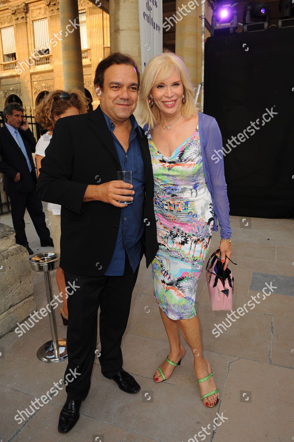Didier Bourdon Amanda Lear Arriving Party Editorial Stock Photo - Stock ...