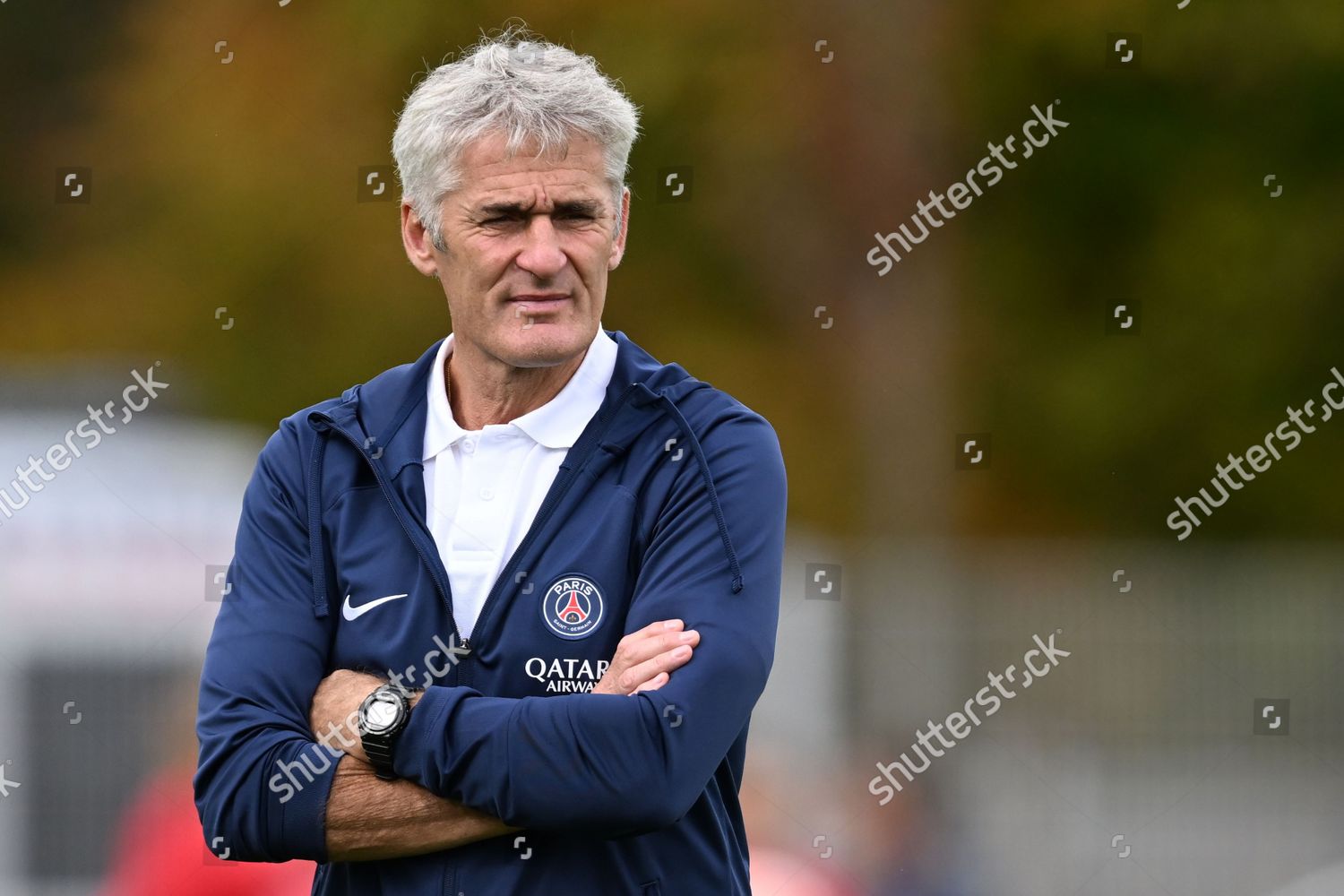 Paris Saint Germain Womens Trainer Coach Editorial Stock Photo - Stock ...