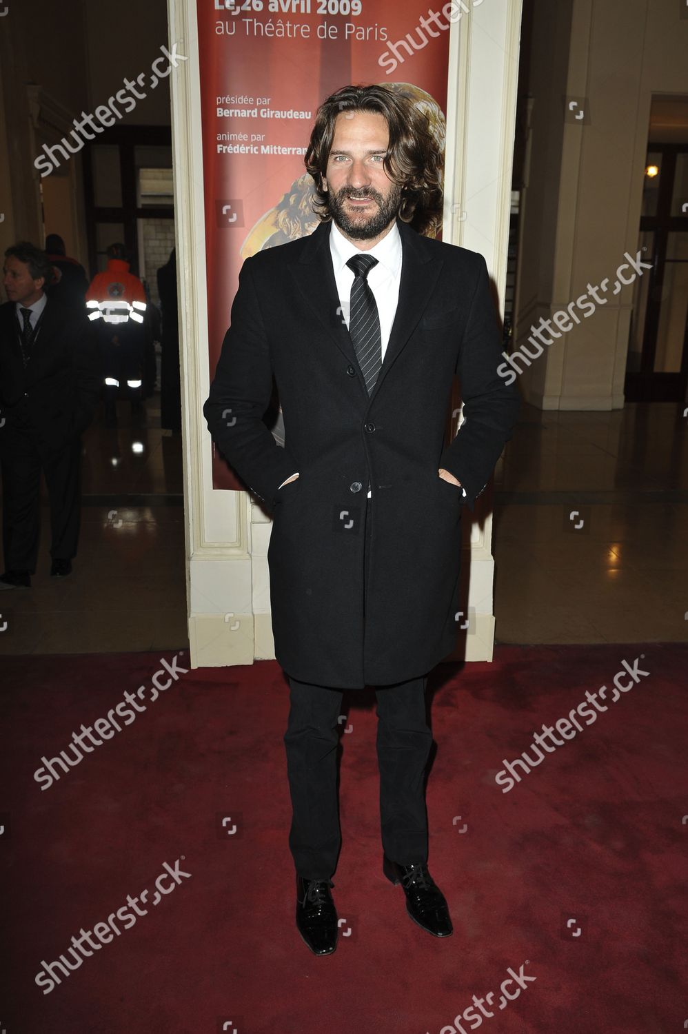 Frederic Beigbeder Posing During 23rd Molieres Editorial Stock Photo ...