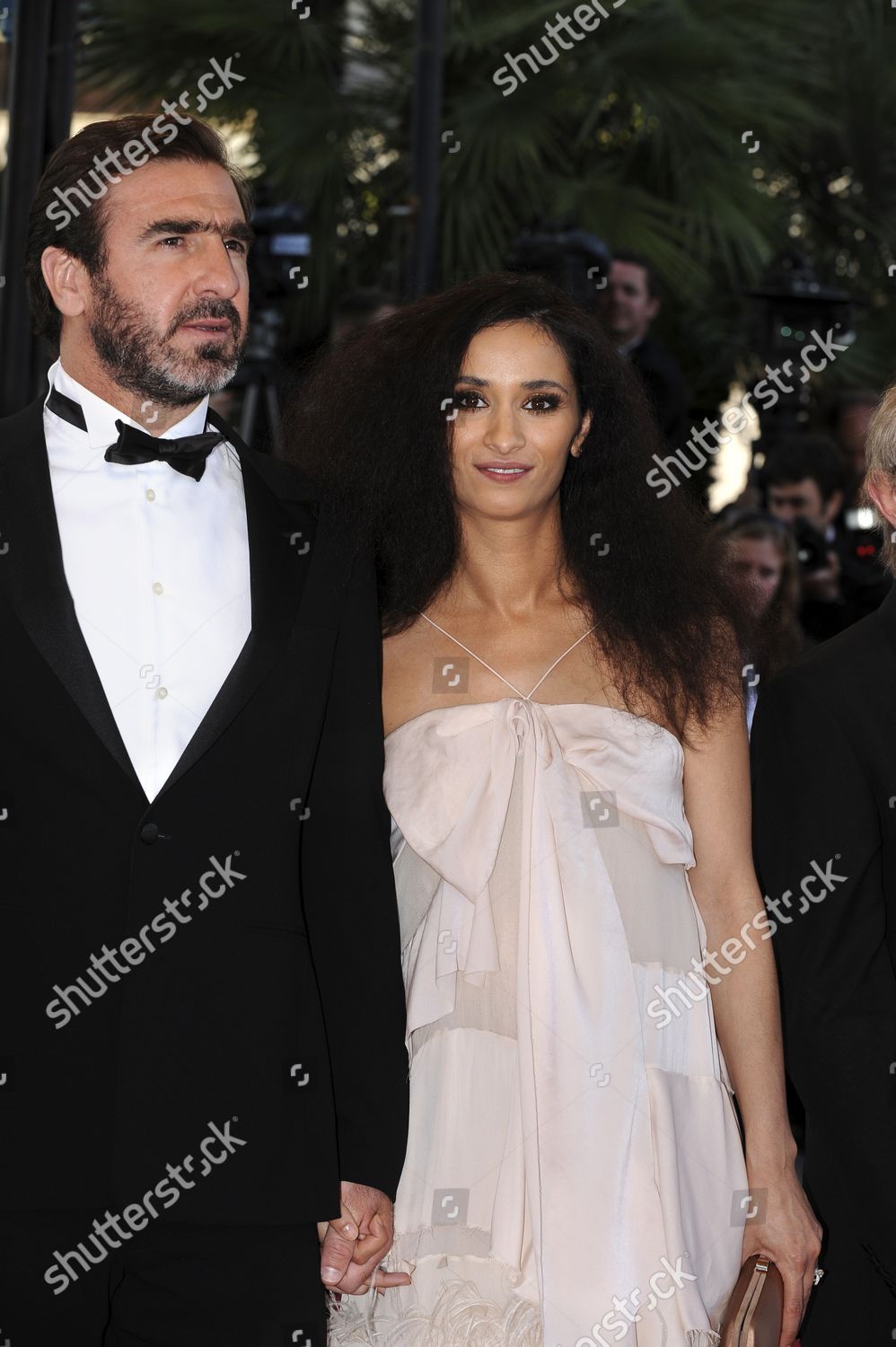 Actor Eric Cantona His Wife Rachida Editorial Stock Photo - Stock Image ...