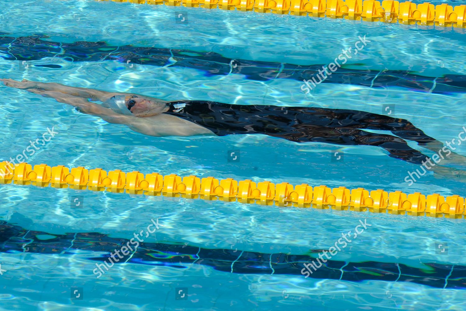 Illustration 100 Meters Backstroke Fina Swimming Editorial Stock Photo ...