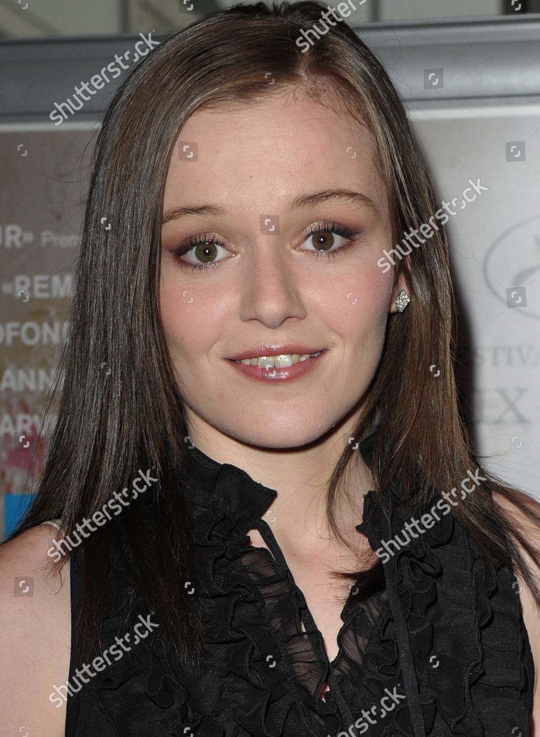 Actress Katie Jarvis Attending Premiere Fish Editorial Stock Photo ...