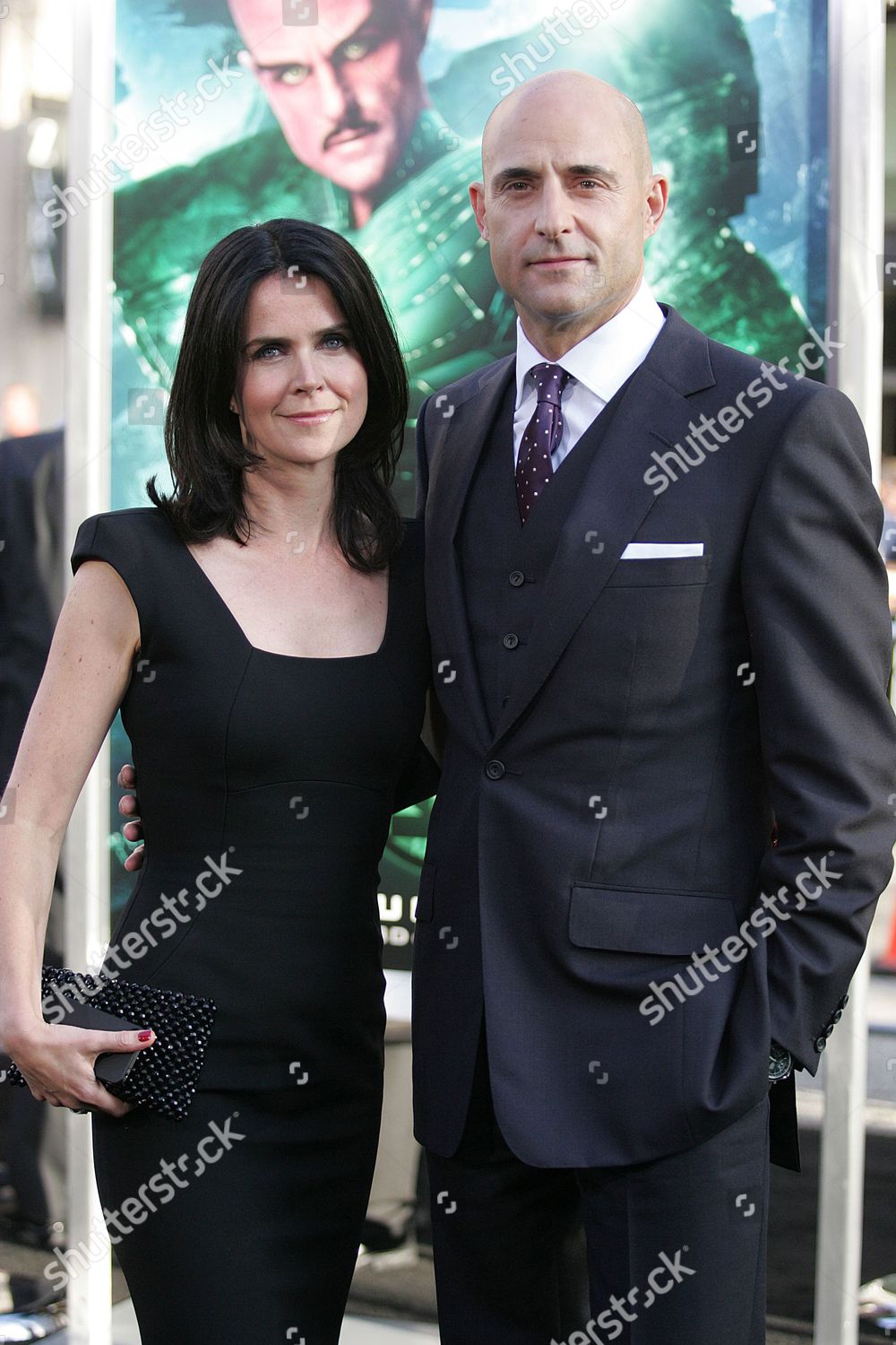 Mark Strong His Wife Liza Marshall Editorial Stock Photo - Stock Image ...