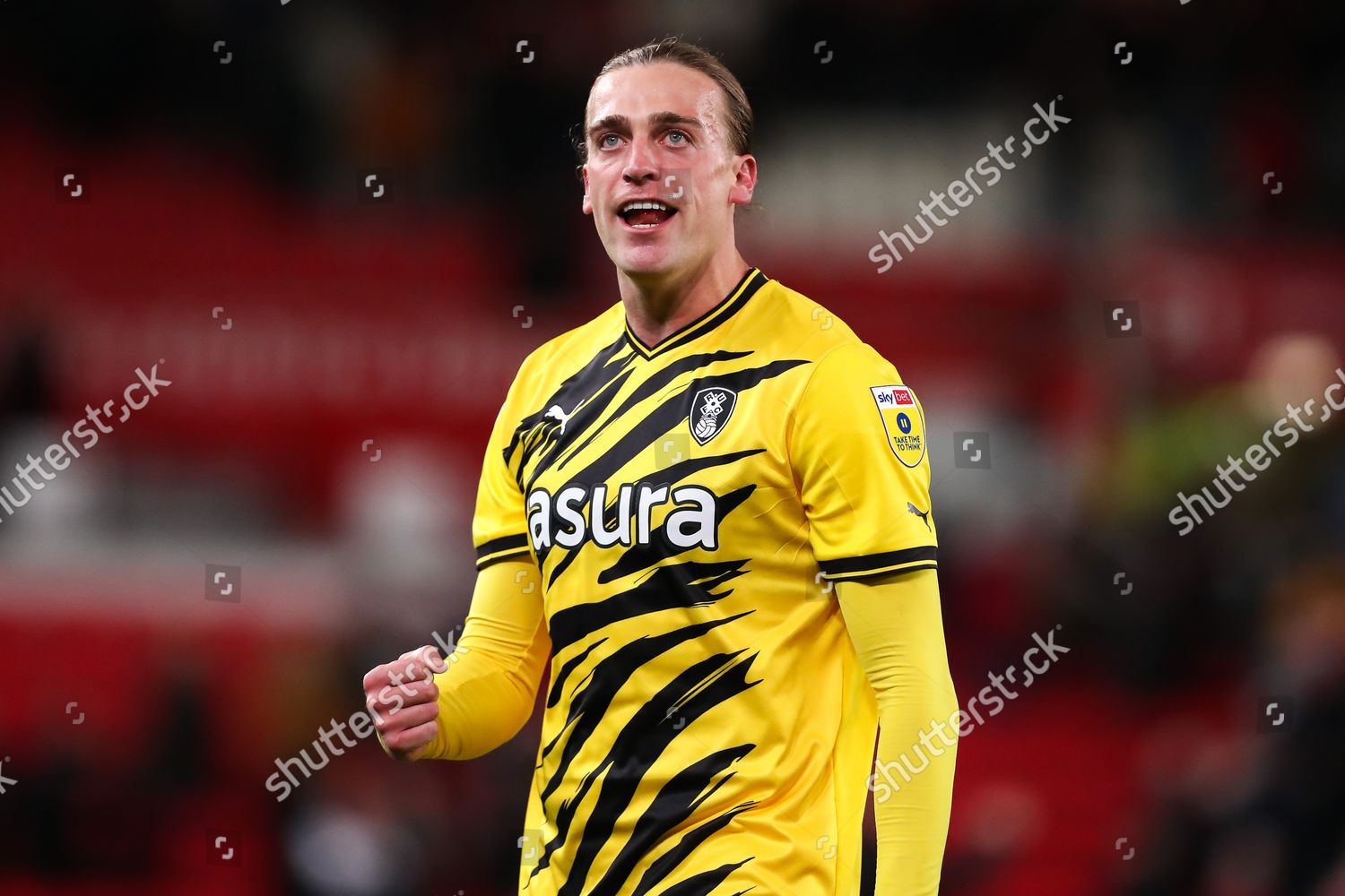 Tom Eaves Rotherham United Celebrates Full Editorial Stock Photo ...