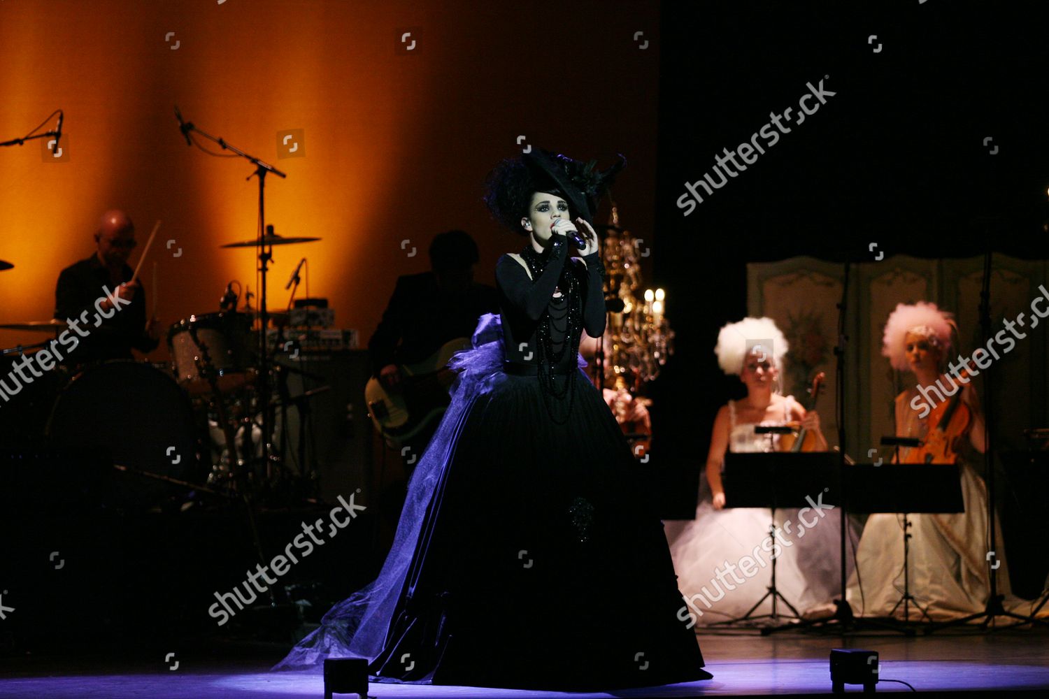 Singer Claire Perrot Presenting New Musical Editorial Stock Photo ...