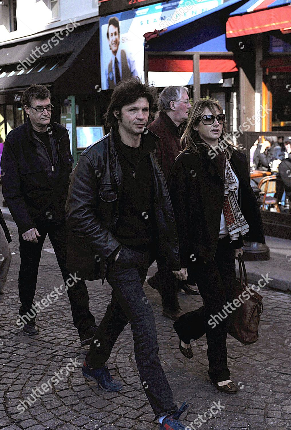 Bertrand Cantat Arriving French Singer Alain Editorial Stock Photo ...