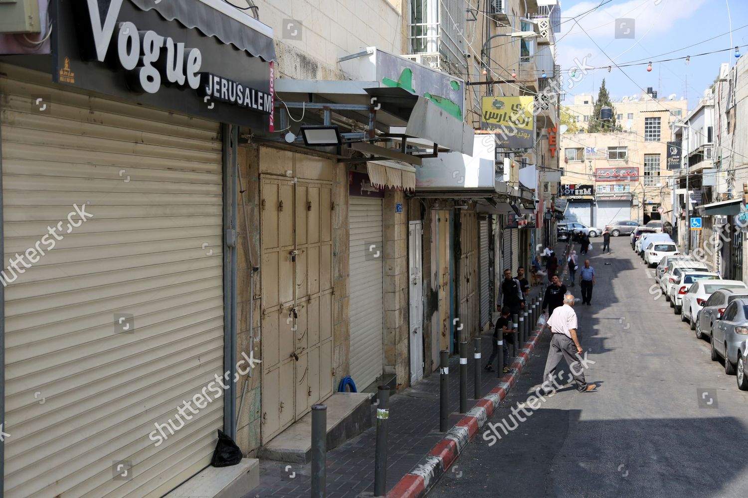 Shops Seen Closed During General Strike Editorial Stock Photo - Stock ...