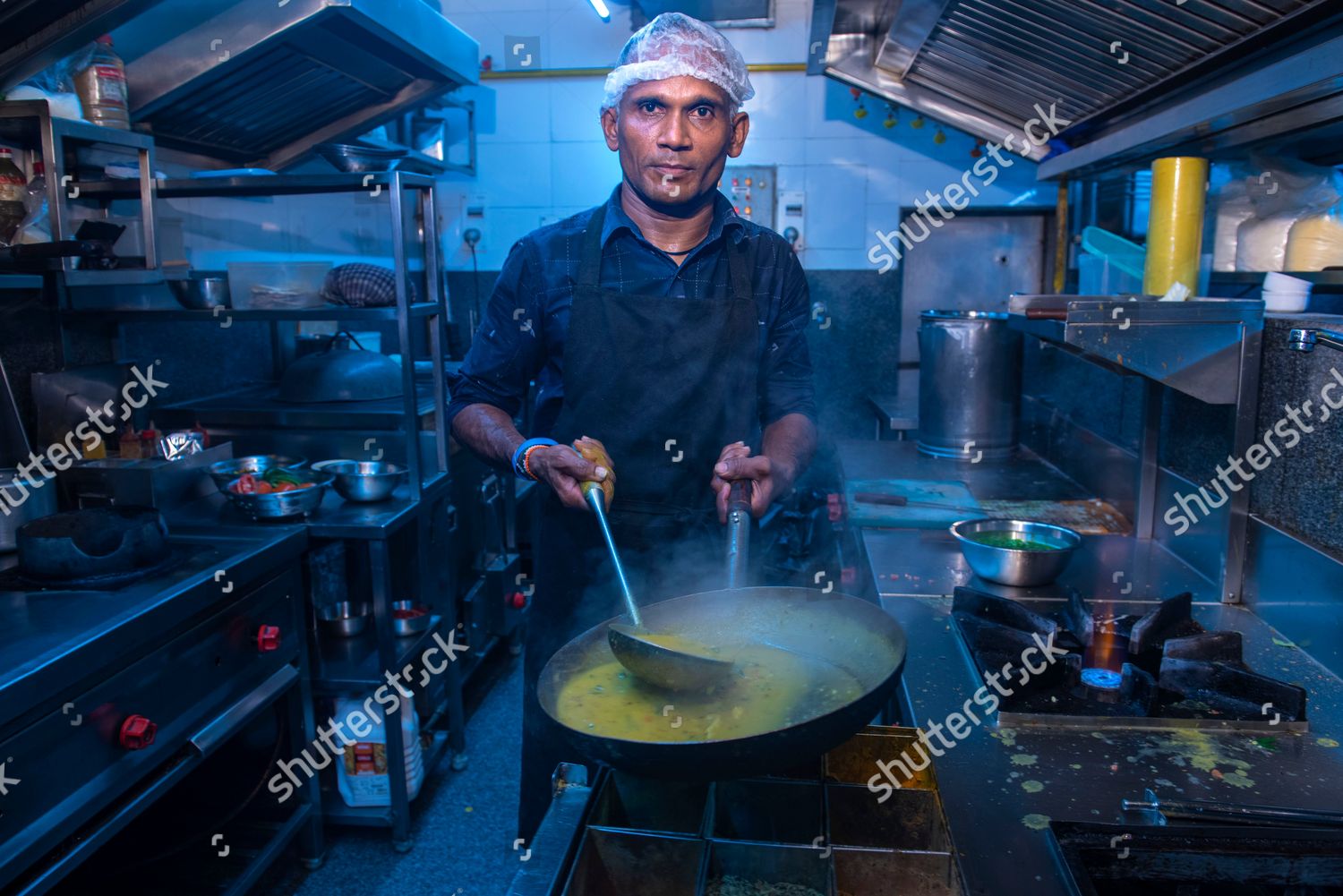 46yearold Athlete Shivanand B Shetty Poses Editorial Stock Photo ...