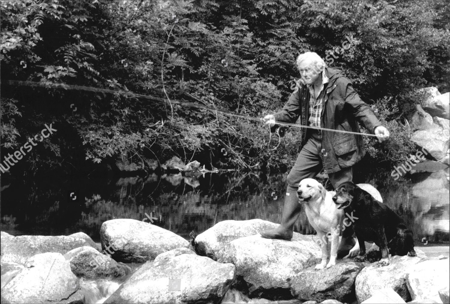 Hugh Falkus Fishing Falkus British Writer Editorial Stock Photo - Stock ...