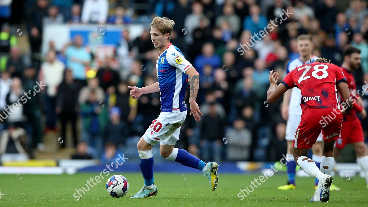 Blackburn Rovers Defender Jake Garrett 30 Editorial Stock Photo - Stock ...