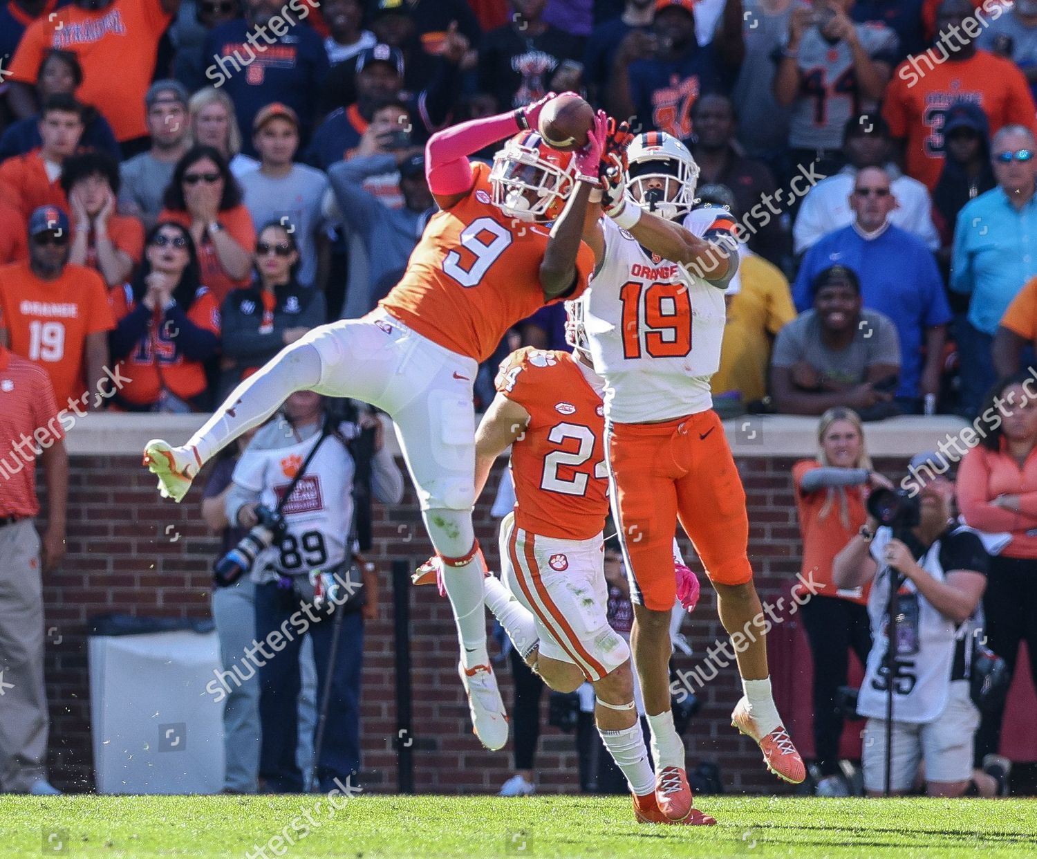 Clemsons Rj Mickens 9 Seals Tiger Editorial Stock Photo - Stock Image ...