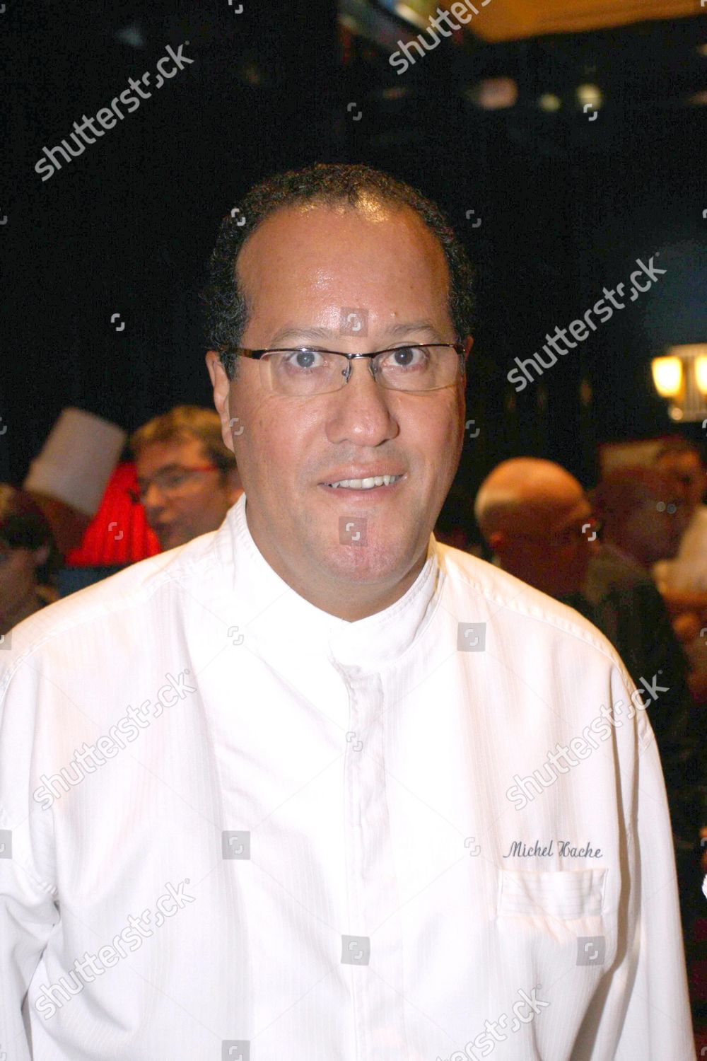 Michel Hache Poses During Cocktail Celebrate Editorial Stock Photo ...