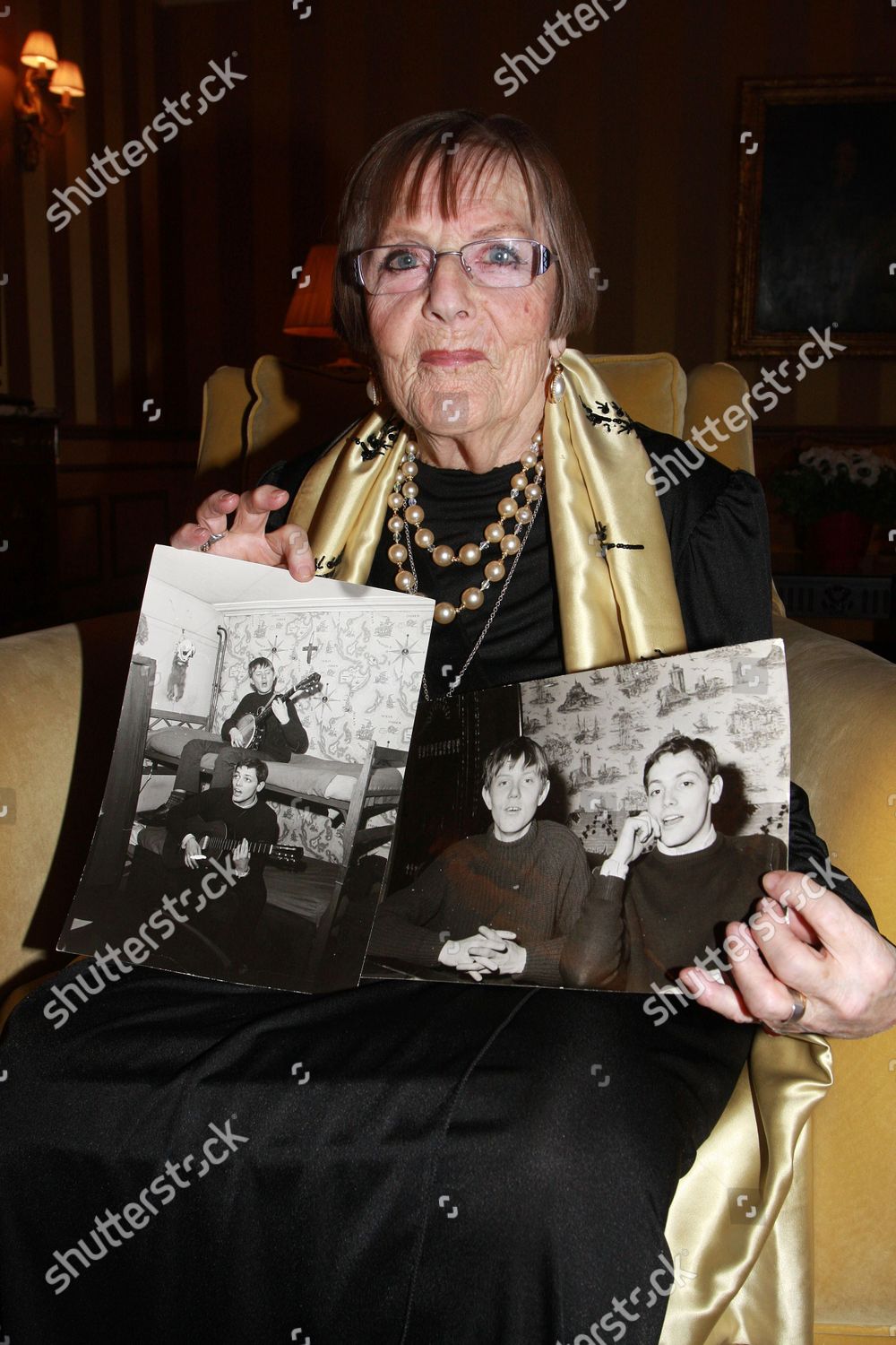 Patrick Dewaeres Mother Mado Maurin During Editorial Stock Photo ...