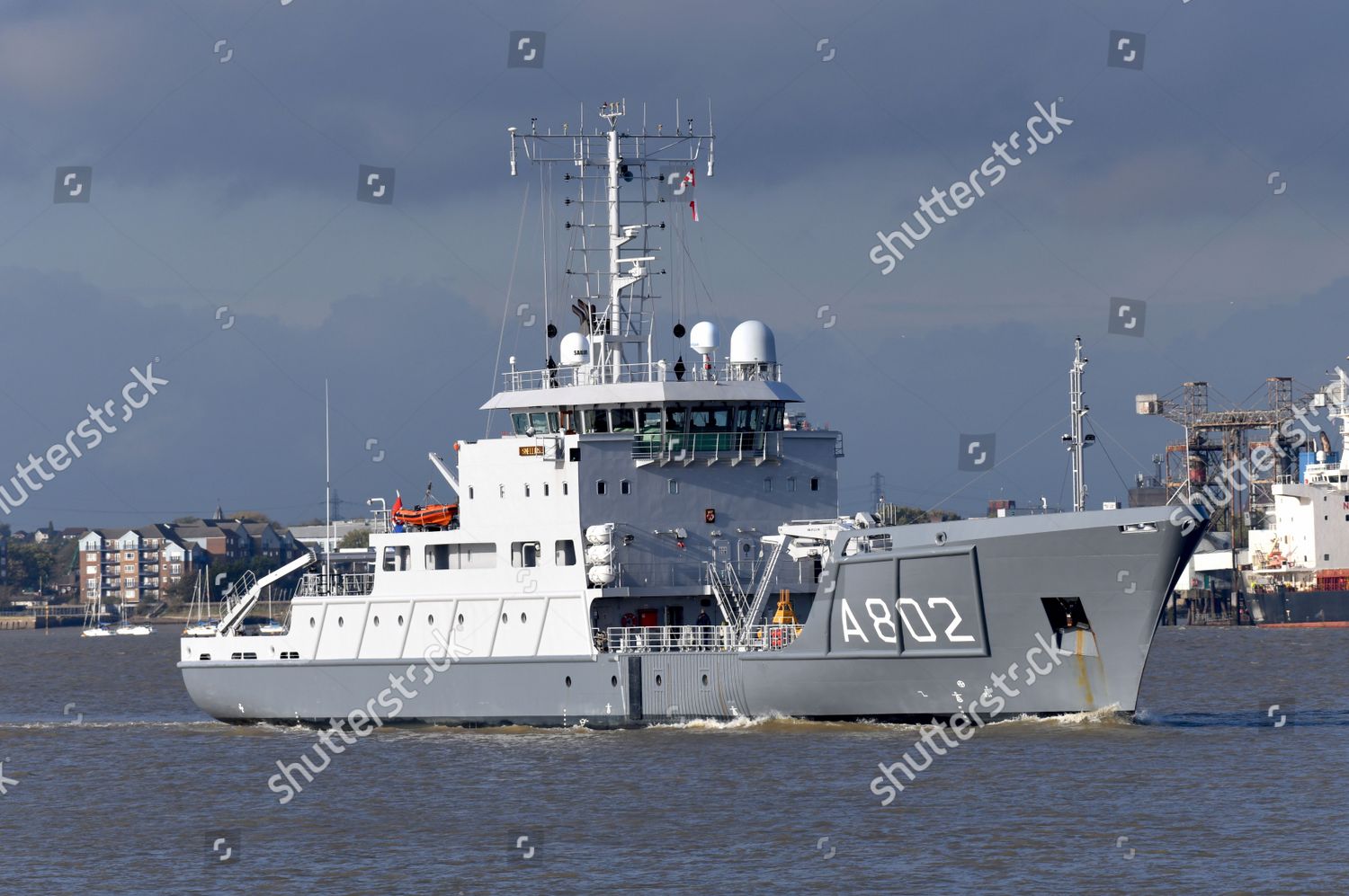 Hnlms Snellius Hydrographic Survey Ship Operated Editorial Stock Photo ...