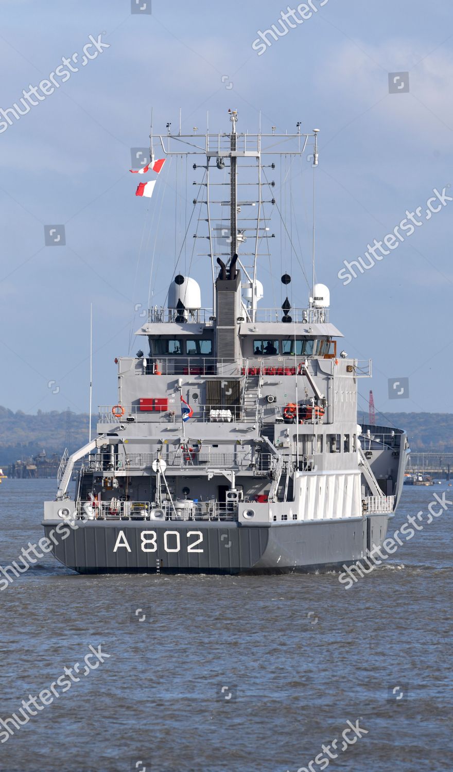 Hnlms Snellius Hydrographic Survey Ship Operated Editorial Stock Photo ...