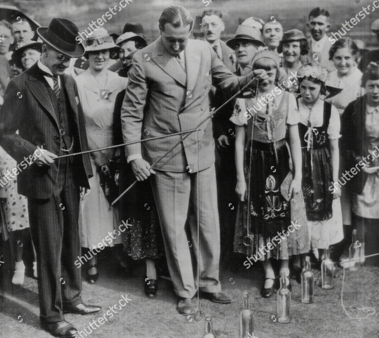 Neville Chamberlain Tries His Hand Fishing Editorial Stock Photo ...