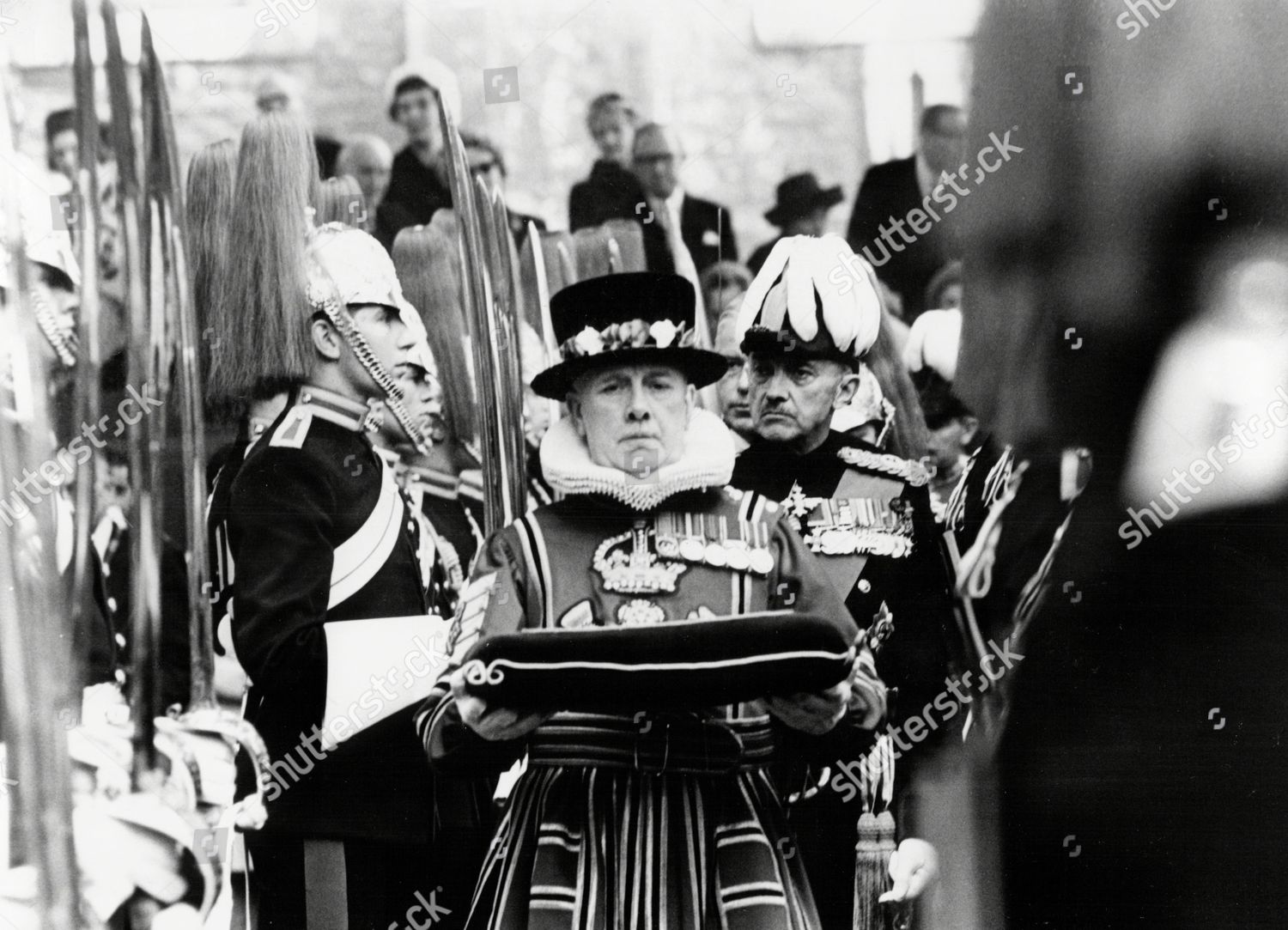 Field Marshal Sir Gerald Templer Ceremonial Editorial Stock Photo ...
