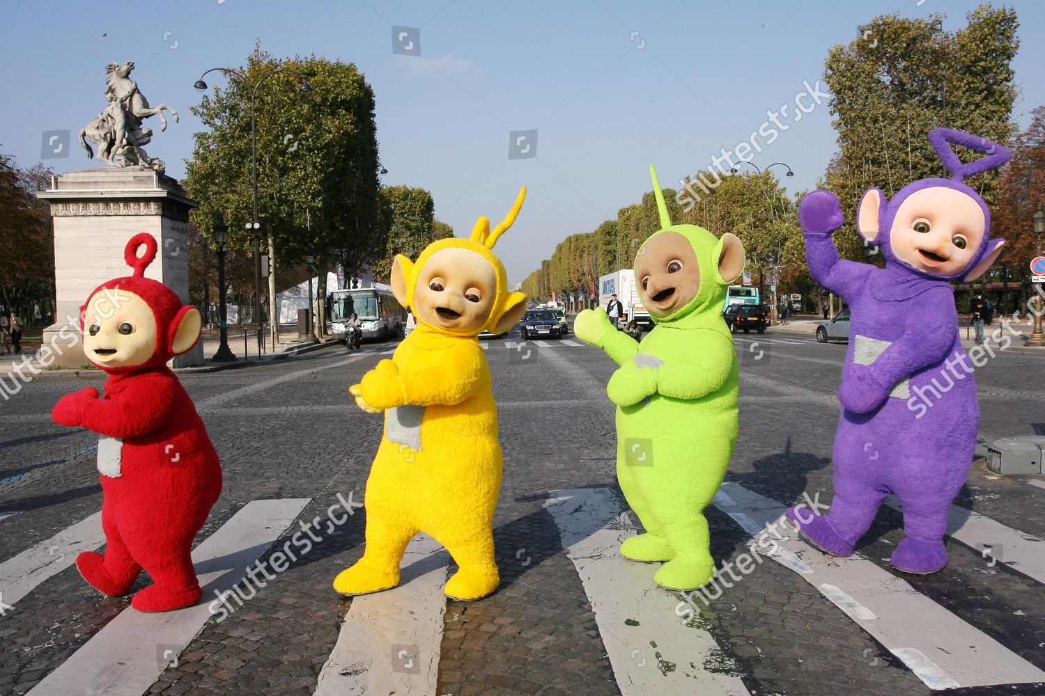 Teletubbies Tinky Winky Dipsy Laalaa Po Editorial Stock Photo - Stock ...